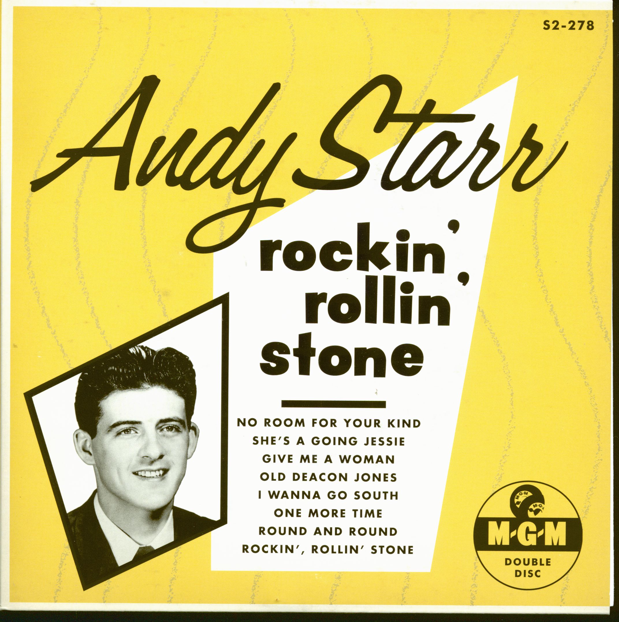 Andy Starr 7inch: Rockin' Rollin' Stone (2x7inch, EP, 45rpm. PS, Ltd ...