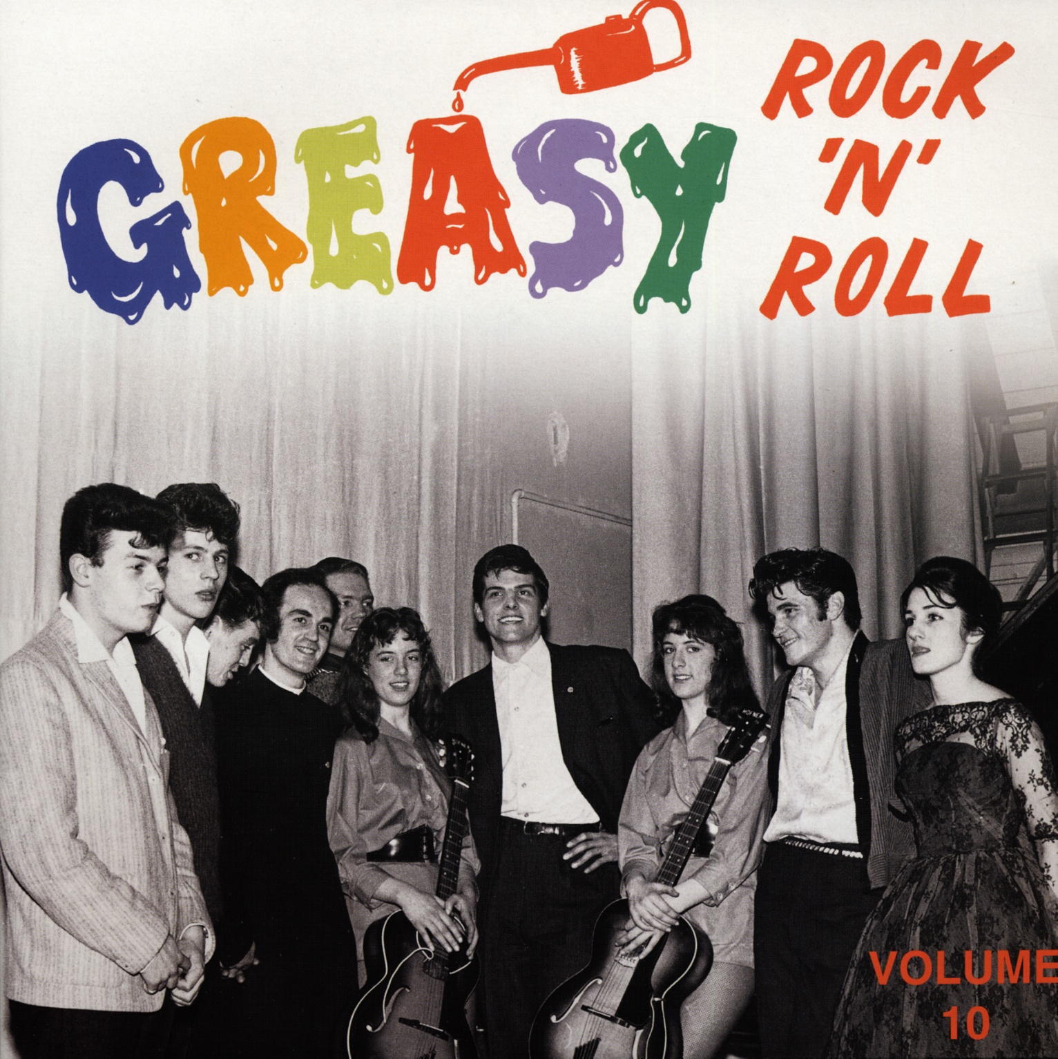 Various LP: Greasy Rock'n'Roll Vol.10 (LP) - Bear Family Records